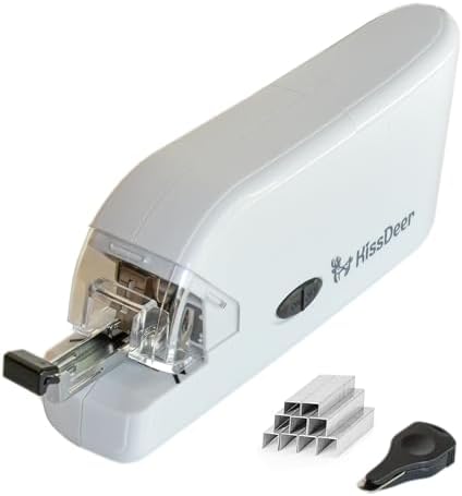 EcoElectronix Portable Automatic Electric Stapler - 30 Sheet Capacity ...