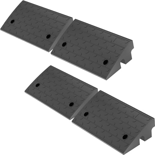 Amazon.com: QTLCOHD 2 Pack Curb Ramps 4 Inch Rise Height Heavy Duty ...