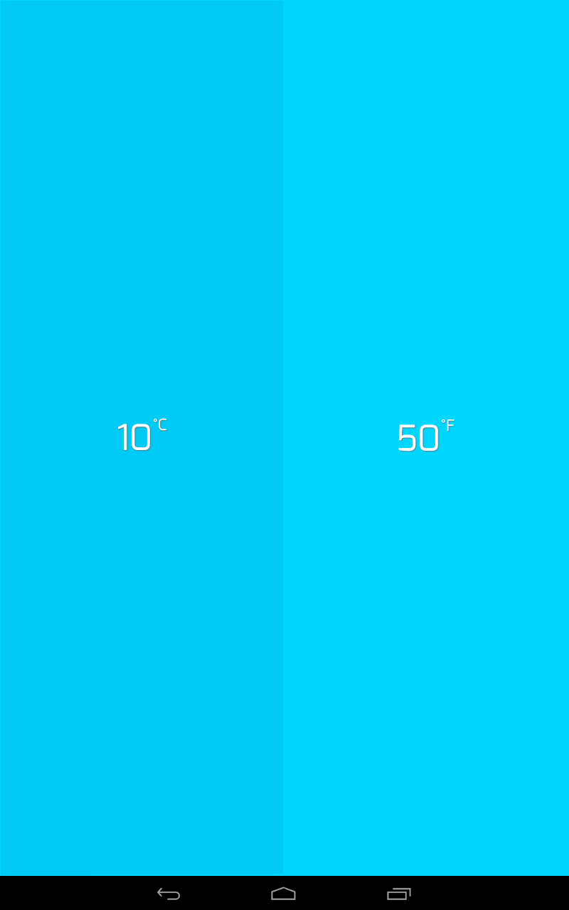 Celsius & Fahrenheit Converter - App on the Amazon Appstore