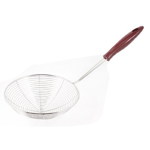 Alcoa PrimeStainless Steel Hanging Handle Spiral Mesh Strainer Ladle ...