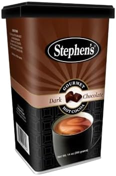 Amazon.com : Stephen's Gourmet Hot Cocoa, Dark Chocolate, 14 OZ (Pack ...