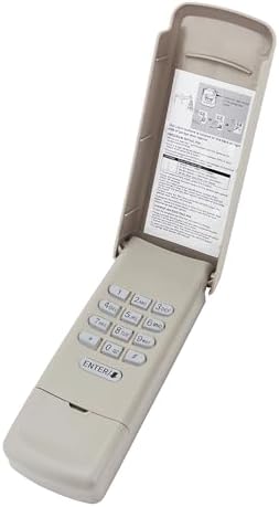 Universal Garage Door Opener Keypad Remote Wireless Keyless Keypad ...