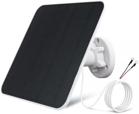 Amazon.com : 6W Solar panle for doorbell Battery Charging, IP66 ...