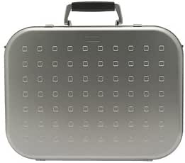 Amazon.com: CD/DVD Portable Suitcase Holds 180 CD/DVDs - DARK SILVER ...