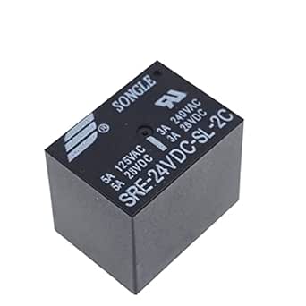 2PC-Relais SRE- 05/12/24VDC-SL-2C 8-polige 2-Gruppen-Umwandlung 3A240V ...
