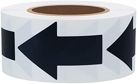 Hybsk 500 Black Arrow Labels per Roll (Black) : Amazon.fr: Office Products