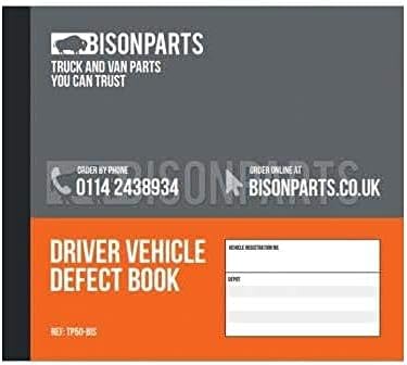 Bison Parts 100202 TachPro Tachograph 50 Pages Duplicate Vehicle Daily ...