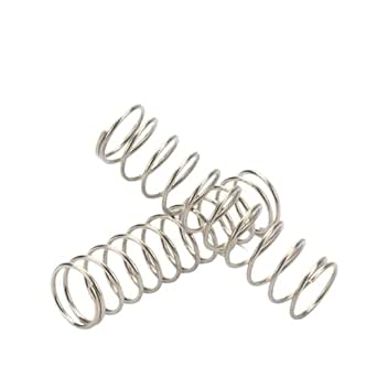 10 Pcs Compression Spring, 304 Stainless Steel, 4mm OD, 0.2mm Wire ...