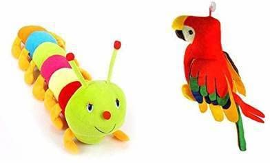 Buy Nihan Enter[prises Parrot and Colourful Caterpillar for Kids Online ...