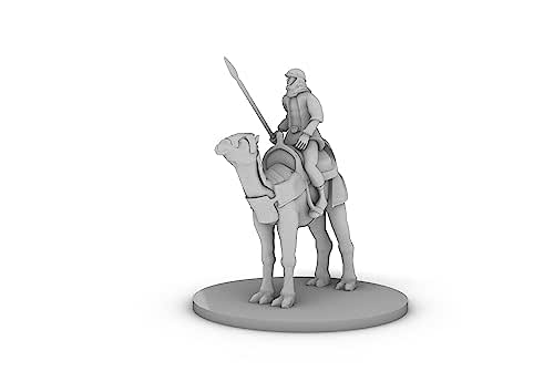 Amazon.com: Desert Warrior on Camel Tabletop DND Gaming Miniature ...