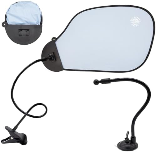 Amazon.com: Laptop Sun Shade for Working Outside and Adjustable Clip ...