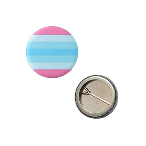 Amazon.com: Transmasculine Trans Man Woman Pride Flag Pin 1” Round ...