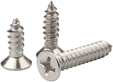 Amazon.co.jp: ネジ M1 M1.2 M1.4 M1.7 M2 M2.3 M2.6 M3 M4 M5 M6 ミニ ステンレス 凹型皿頭 平頭 タッピンねじ 木ねじ スクリュー ...