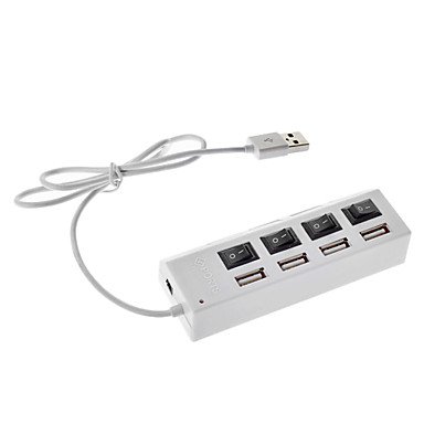 Purchase 4 to 1 Super USB Hub with AU Power Cable White - Buy Purchase ...
