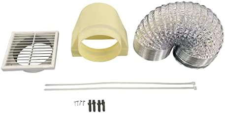 Cookology EXDK2M800 Ducting Kit for Kitchen Extractor Fans,150mm 2 ...
