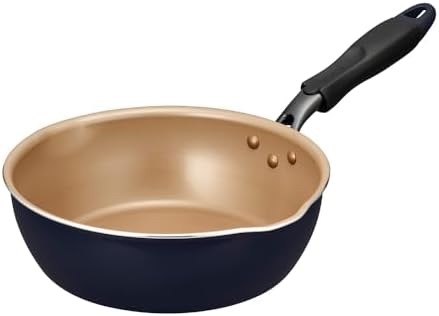 Amazon｜エバークック マルチパン 22㎝ ガス火専用 軽量 深型 【500日保証】 こげつきにくいフライパン PFOA PFOS フリー ネイビー ドウシシャ｜フライパン オンライン通販