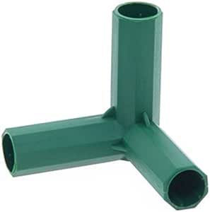 Amazon.com : Greenhouse Shed Pipe, Way Elbow Connector, Gardening Frame ...