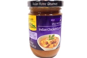 Amazon.com : Asian Home Gourmet Indian Chicken Curry Spice Paste ...