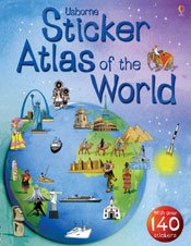 Amazon | Sticker Atlas Of The World (Sticker Atlases) | Patchett, Fiona ...