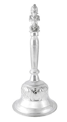 German Silver ghanti Size 6 cms : Amazon.in: Home & Kitchen