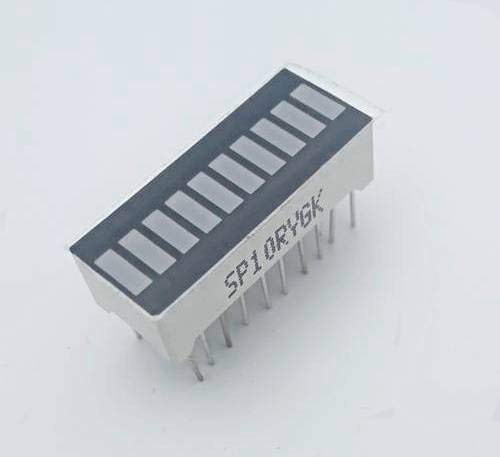 Bar graph indicator multicolour Led display 1 inch lenth 10 led bars 20 ...
