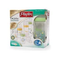 Amazon.com : Playtex Baby Drop-Ins. Premium Decorated Nurser Gift Set ...