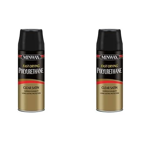 Minwax 33333000 Polycrylic Protective Finish Spray for Wood, Clear ...