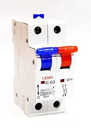 LKMO SPN 63A MCB, C Curve MCB Switch Disconnector 240/415V~, 50HZ ...