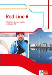 Red Line 6 Ausgabe ab 2014 Workbook Lehrerausgabe mit Audio-CD Klasse ...