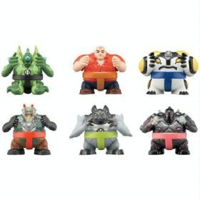 Buy Ben 10 Sumo Slammer Battle Set 3: Benwolf, Cannonbolt, Wildvine ...