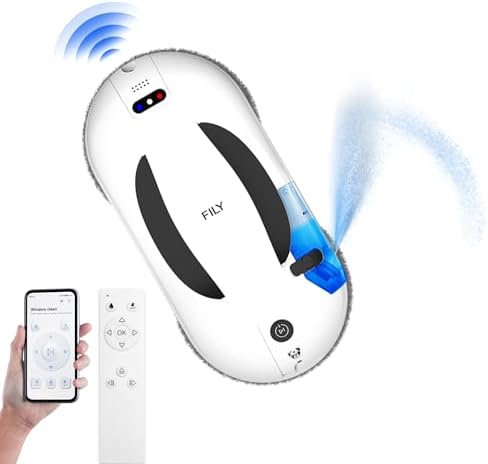 Amazon.com - CHOVERY Window Cleaner Robot,Smart Glass Cleaning Robotic ...