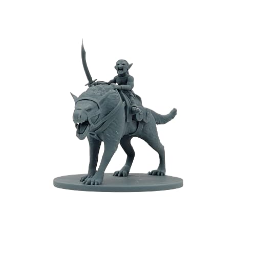 Amazon.com: Goblin Worg Rider | Tabletop Miniature | 28mm scale for DnD ...
