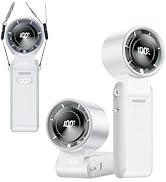 Amazon.com: KIMMOO 3-in-1 Portable Handheld Turbo Fan-100 Speeds ...