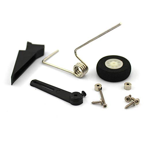 WHIZZO 60-120 Size RC Airplane Tail-Wheel Tail Wheel Bracket Assembly ...
