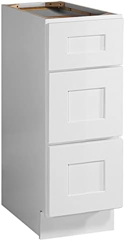 Amazon.com: ONESTOCK 18-Inch Kitchen Base Cabinet with Drawer, White ...