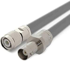 Amazon | 同軸ケーブル 5D2V BNCJ-TNCP (TNCP-BNCJ) 20m (インピーダンス:50Ω) 5D-2V加工製作品 ツリービレッジ | エンジェルハムショップ ...