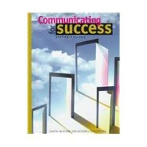 Communicating For Success: 9780538681711: Business Communication Books ...
