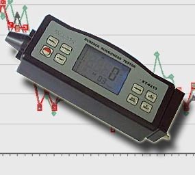 Surface Roughness Measuring Device Roughness Tester Portable RA RZ RQ ...