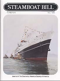 Steamboat Bill Issue 219 Fall 1996: Steamship Historical Society of ...