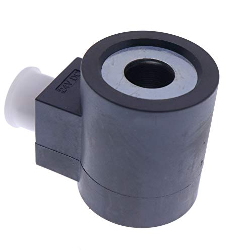 Solarhome 6356024 24VDC Solenoid Valve Coil With 3 Prong DIN Connector ...