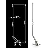 Amazon.com: Adjustable Antenna Mounting Pole – Universal J-Pipe Mount ...