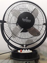 Generic Radisson Fan (9-inches AP, Black, Metal) : Amazon.in: Home ...