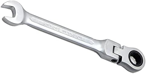 Vokenforu 14mm Flexible Head Ratchet Spanner, Matte Ratcheting ...