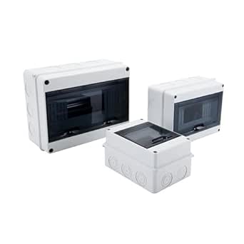 IP65 Mcb Breaker Box Distribution Protection Box ABS Power Supply Electronic Din Rail Enclosure ...