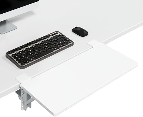 Amazon.com : BONTEC Ergonomics Desk Extender Tray, 20x9.5 Inch Table ...