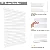 Amazon.com: Changshade Zebra Blinds for Windows with Cord Custom Size Blackout, Corded Zebra ...