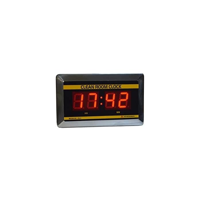 Buy LED Display Digital Clock for Clean Rooms, Airports, IT Workspaces ...