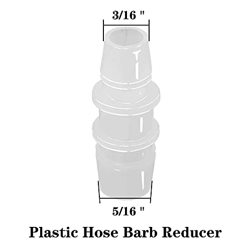 Snapklik.com : ANPTGHT 5/16 To 3/16 Hose Barb Reducer Pipe Fittings ...