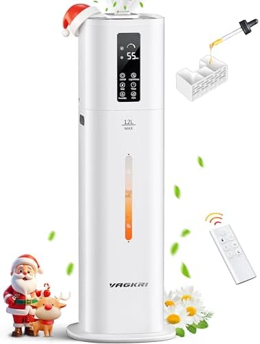 Amazon.com: VAGKRI Humidifiers for Large Room, 18L Ultrasonic Cool Mist ...