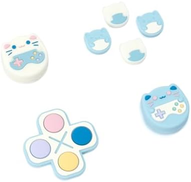 Amazon.com: GeekShare Silicone Cross D-Pad Button Caps Set Joystick ...